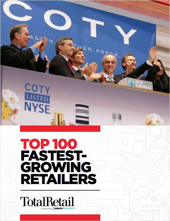 Total Retail's 2018 Top 100 Fastest-Growing Retailers